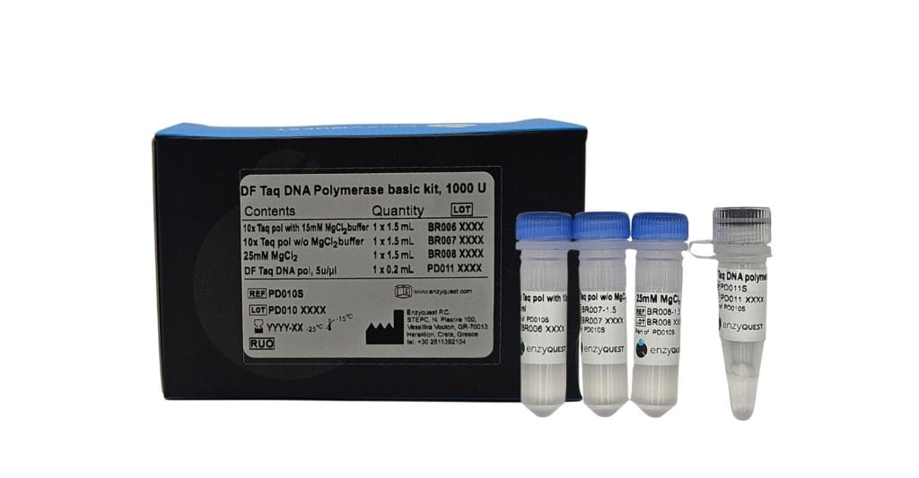 DF Taq DNA Polymerase Basic kit, 1000 U - Enzyquest
